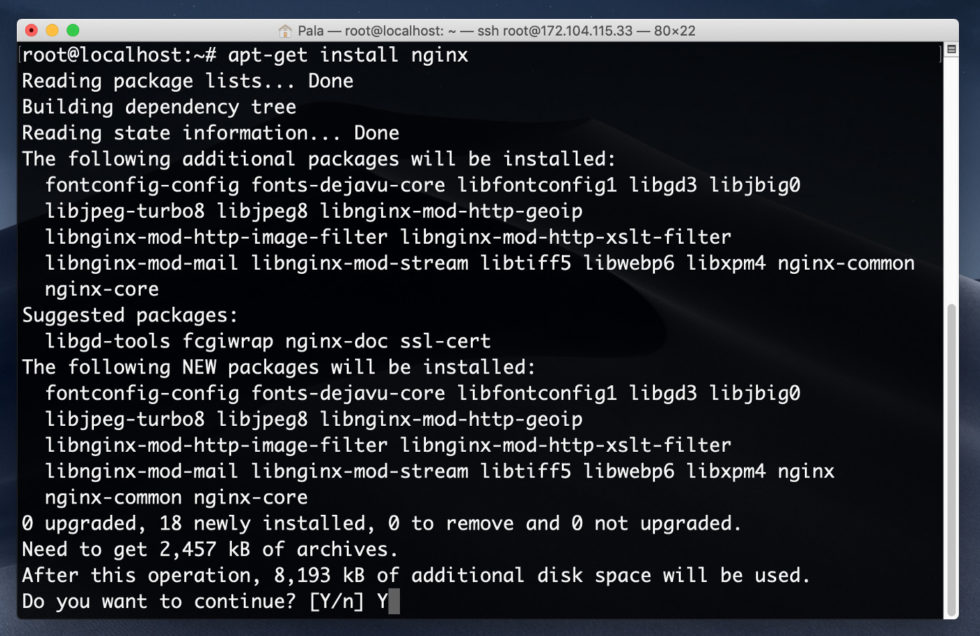 透過 Nginx 架設靜態網站 - pala.tw
